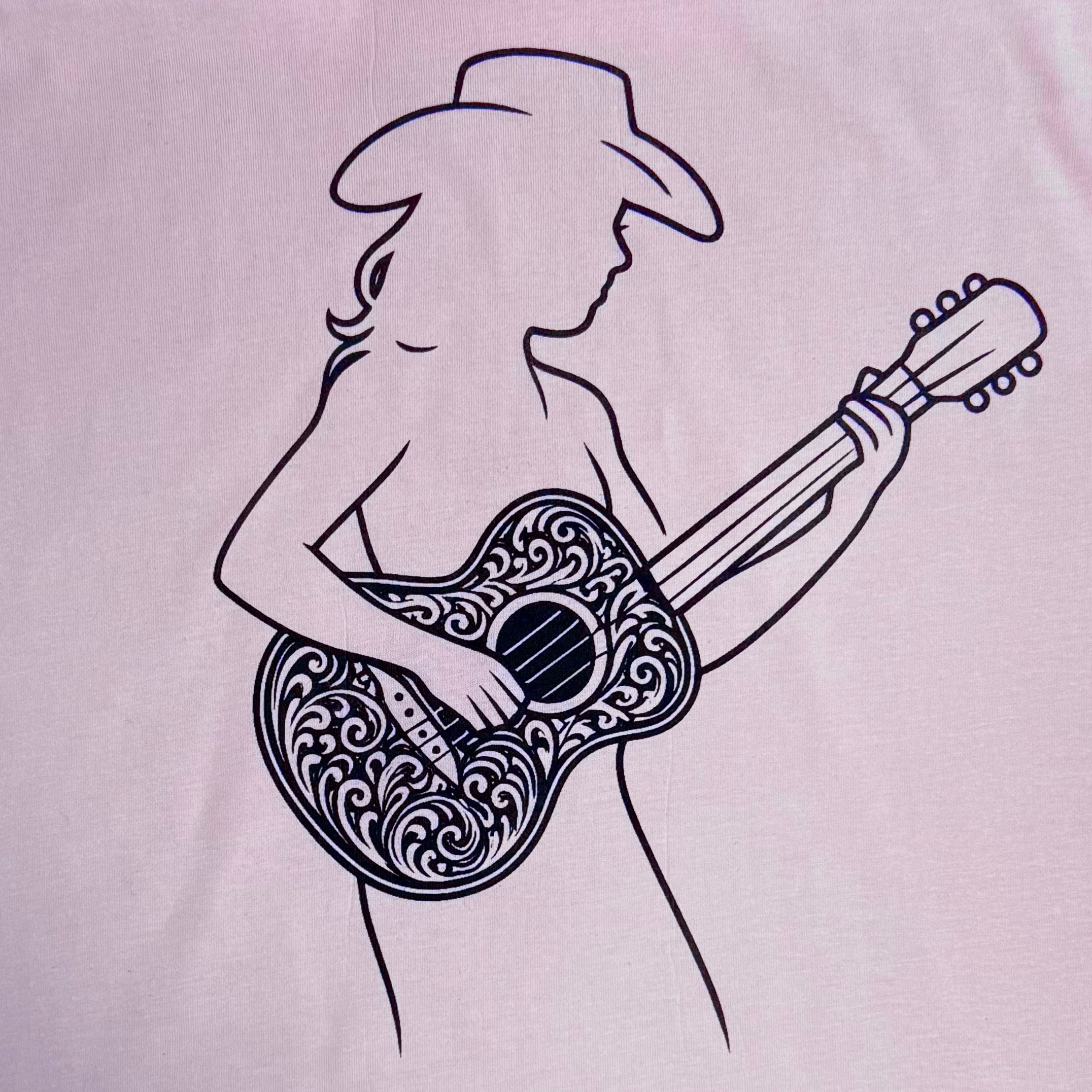 Guitar Gal – American Scroll