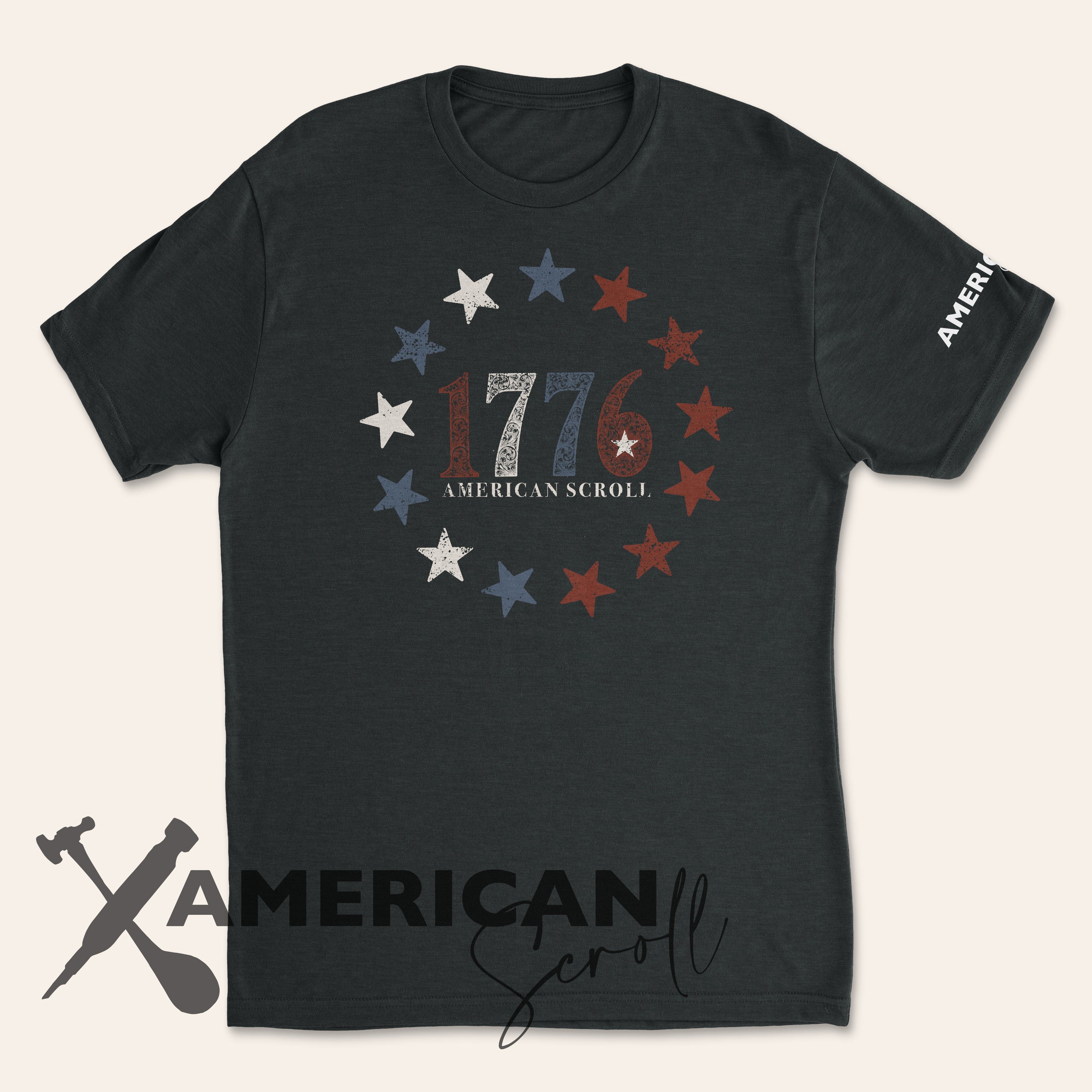 1776 Short Sleeve | Mens Clothing | American Scroll™